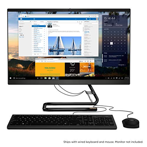 Lenovo IdeaCentre AIO 3, 24" All-in-One Computer, AMD Ryzen 5 4500U Mobile Processor, 16GB DDR4, 512GB SSD, DVD RW Drive, Windows 10