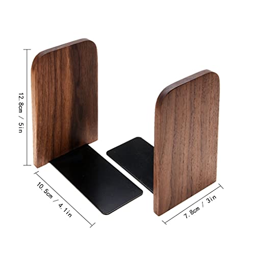 Book Ends for Shelves Small Bookends Bookshelf Anti-Mobile Desktop Bookend Student Books Finishing Racks Office Living Room Desktop Decoration Book Ends Office Book Stand