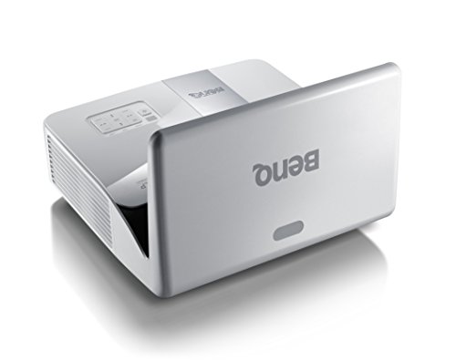 BenQ MW843UST Ultra-Short Throw Projector WXGA (1280 X800), 3,000 ANSI Lumens, 13,000:1 High Contrast Ratio, with Wall Mount Projector