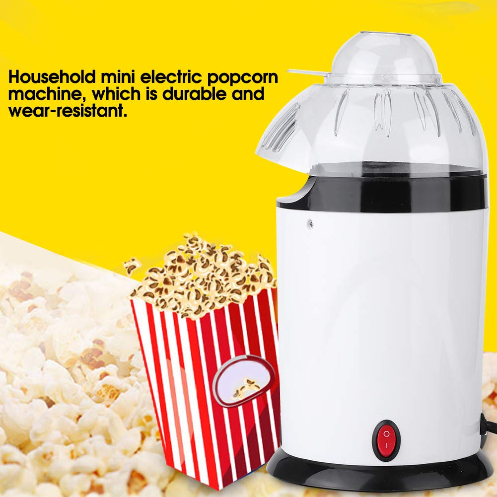 HEITIGN Popcorn Maker Machine, HEITIGN7ef1kom3i0 Popcorn Poppers, 1200W Air Popper, Non-Stick, 6-8 Cups, Easy to Use & Clean, Great Gift for Festival & Party, Kitchen Dormitory Camping