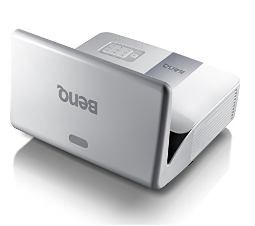 BenQ MW843UST Ultra-Short Throw Projector WXGA (1280 X800), 3,000 ANSI Lumens, 13,000:1 High Contrast Ratio, with Wall Mount Projector