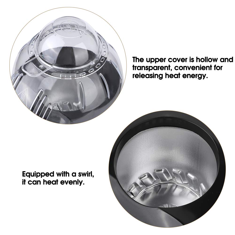 HEITIGN Popcorn Maker Machine, HEITIGN7ef1kom3i0 Popcorn Poppers, 1200W Air Popper, Non-Stick, 6-8 Cups, Easy to Use & Clean, Great Gift for Festival & Party, Kitchen Dormitory Camping