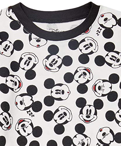 Amazon Essentials Disney | Marvel | Star Wars Boys' Snug-Fit Cotton Pajama Sleepwear Sets, Mickey Vibes, 5