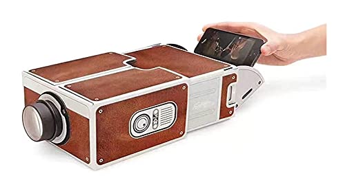 MMWW Smartphone Projector Create a Small Home Theater Portable Video Projectors for Outdoor Movie Business PowerPoint Presentations