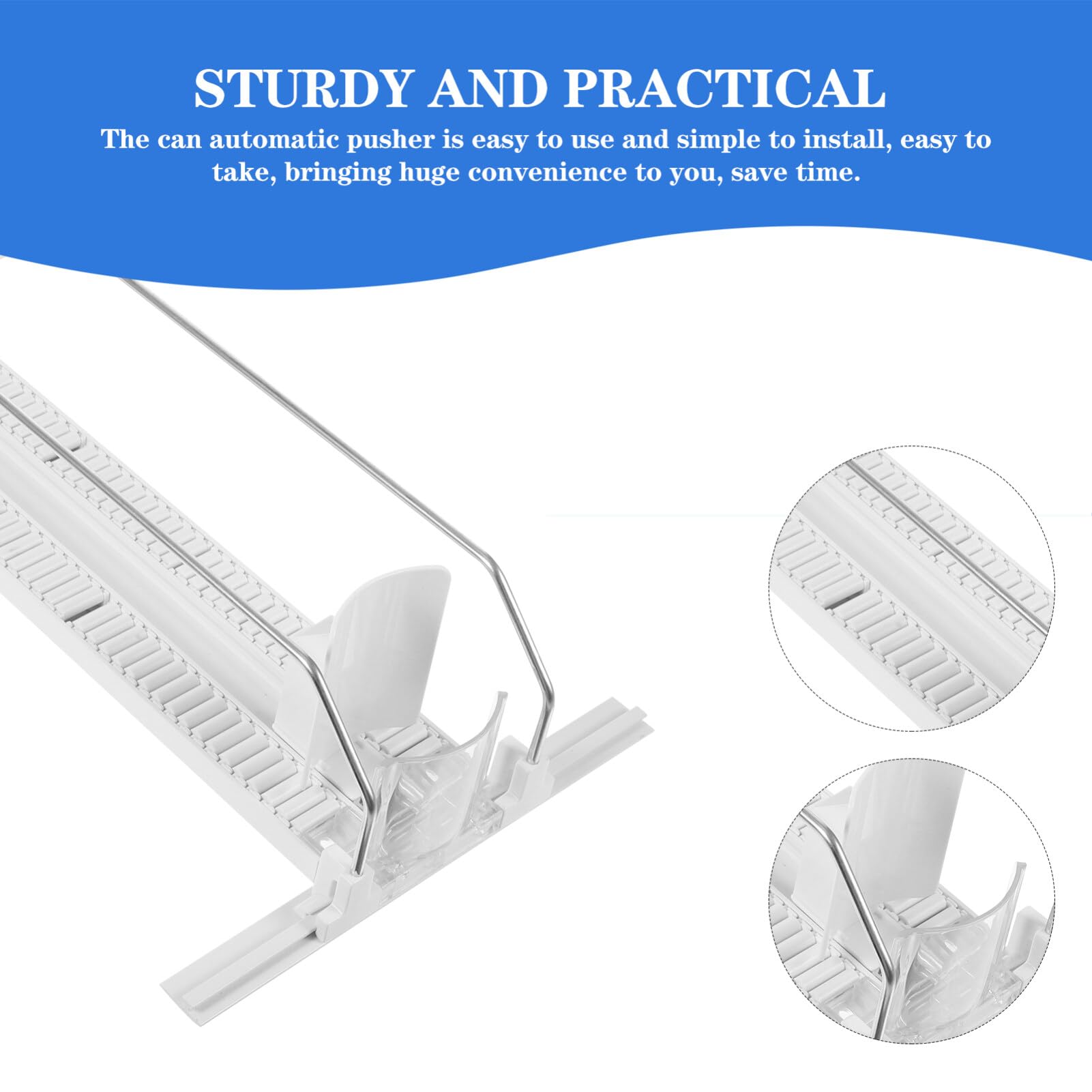 Drink Pusher Vending Machine Glide Plastic Drink Replenishment Pusher Shelf Pusher Machine Drink Shelf Replenishment Pusher Shelf Drink Puller Drink Propeller Tool Beverage Pusher