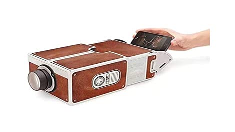 MMWW Smartphone Projector Create a Small Home Theater Portable Video Projectors for Outdoor Movie Business PowerPoint Presentations