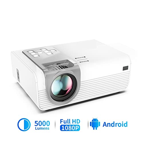 TD90 Pro Ful HD Projector Mini LED Android WiFi TD90Pro Native 1080P Projector Video Home Cinema 3D Portable Proyector