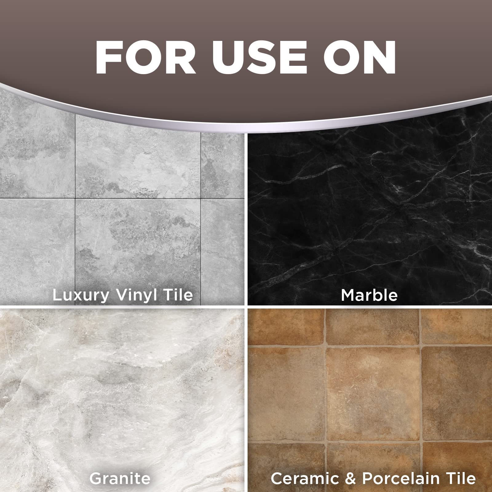 Weiman Stone Tile and Laminate Cleaner - 32 Ounce - Professional Tile Marble Granite Limestone Slate Terra Cotta Terrazzo and More Stone Floor Surface Cleaner