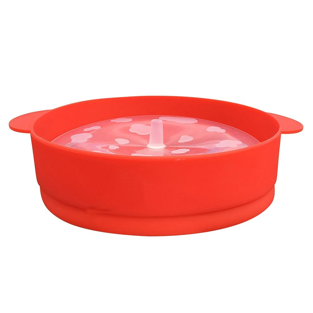 Popcorn Collapsible Bowl, microwave popcorn popper, Silicone Popcorn Popper Machine, Foldable Popcorn Maker, micrropop with ergonomic Design for Dorm Small Kitchen Officce