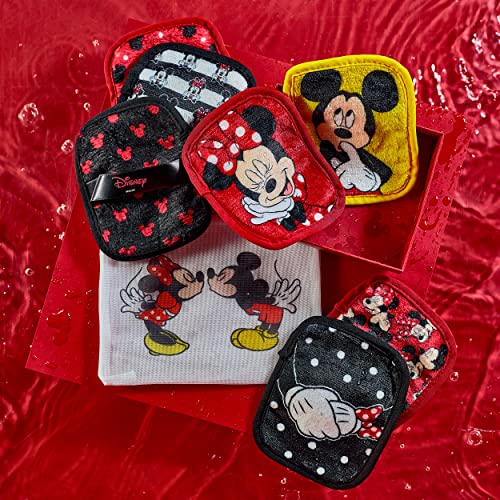 The Original Makeup Eraser, 7-Day Set, Erase All Makeup with Just Water, Including Waterproof Mascara, Eyeliner, Foundation, Lipstick, Sunscreen, and More! (Mickey and Minnie), 7ct.
