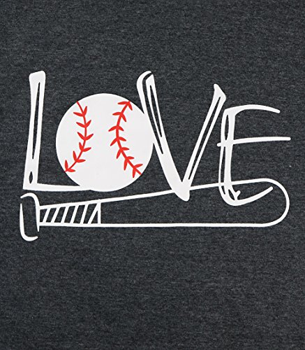Baseball Shirt Women Baseball Love Graphic Tees Funny Baseball Mom T Shirt Game Day Short Sleeve Tops