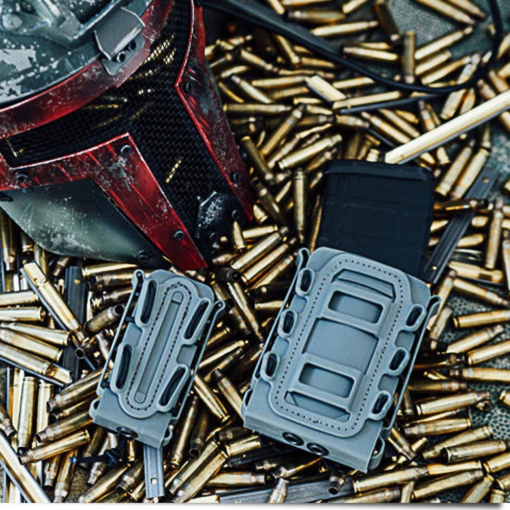 IDOGEAR Mag Pouch 5.56mm Rifle Magazine Pouches 7.62mm Molle Softshell Universal Mag Carrier for M4 AR15 M16 AK Magainzes