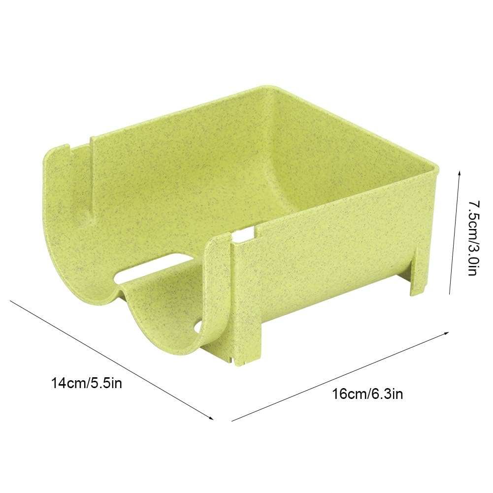 Stackable Soda Can Dispenser for Refrigerator, Reusable Fridge Drink Organizer Holder Soda Can Dispenser Rack Plastic Can Dispenser Storage Holder Drink Dispenser Organizer for Home, Green