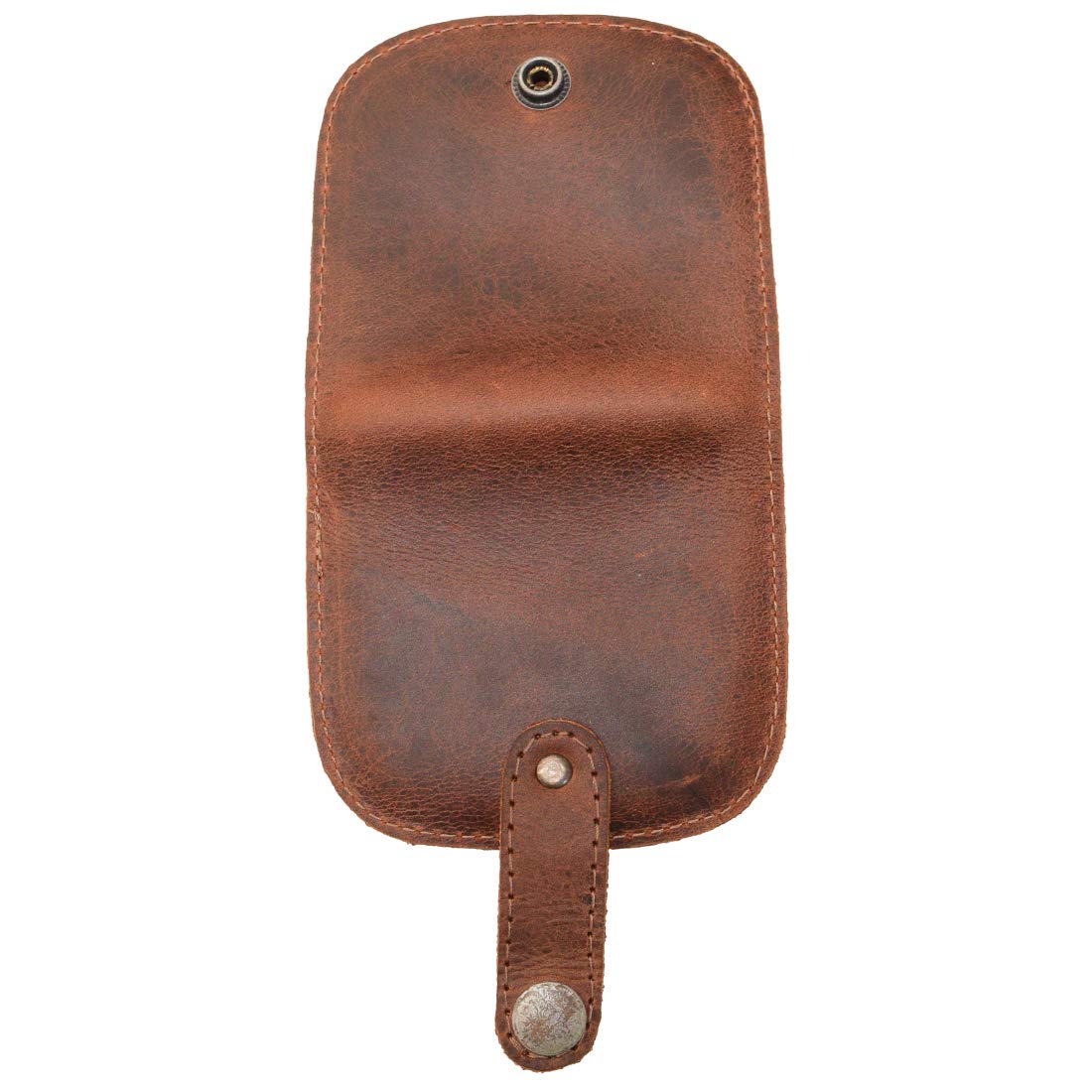 Hide & Drink, Leather Cash Case, Holds Folded Bills & Coins, Wallet, Pouch Organizer, Accessories, Handmade :: Bourbon Brown