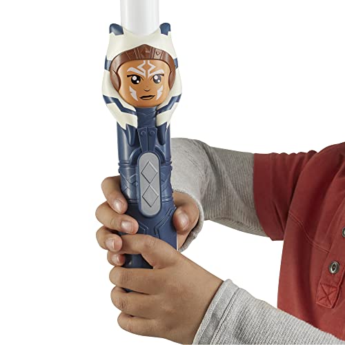 STAR WARS Lightsaber Squad 3-Pack, The Mandalorian, Ahsoka, and Darth Vader Lightsabers, Toys for 4 Year Old Boys and Girls (Amazon Exclusive)