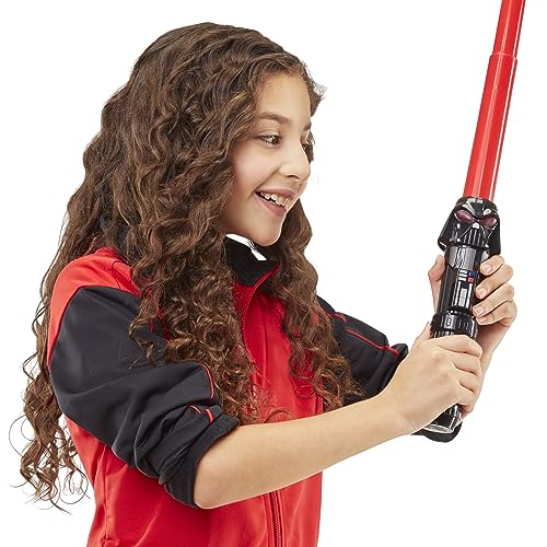 STAR WARS Lightsaber Squad 3-Pack, The Mandalorian, Ahsoka, and Darth Vader Lightsabers, Toys for 4 Year Old Boys and Girls (Amazon Exclusive)