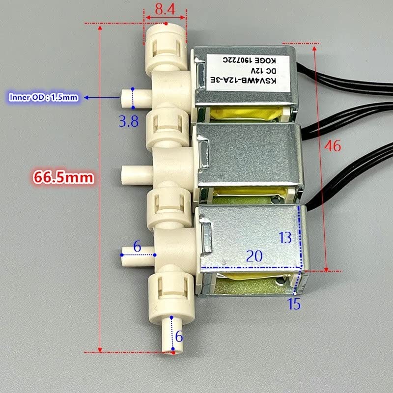 Electric Submersible Pump 12V Normally Closed Valve KSV4WB Combined Solenoid Valve Sump Pump