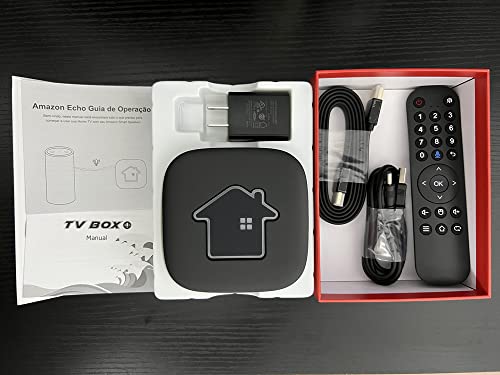 2023 HTV 8 Box Brazil H.TV8 H8 TV Brazil New Version Brazilian TV Box Support 2.4GHz/ 5GHz WiFi 4K UHD HDR Bluetooth 5