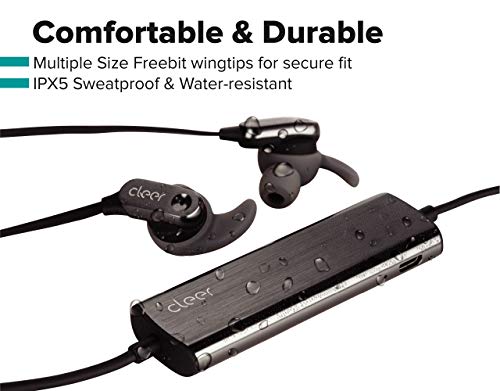 Cleer Trek Active Noise Cancelling in-Ear Headphones, Work from Home - Grey