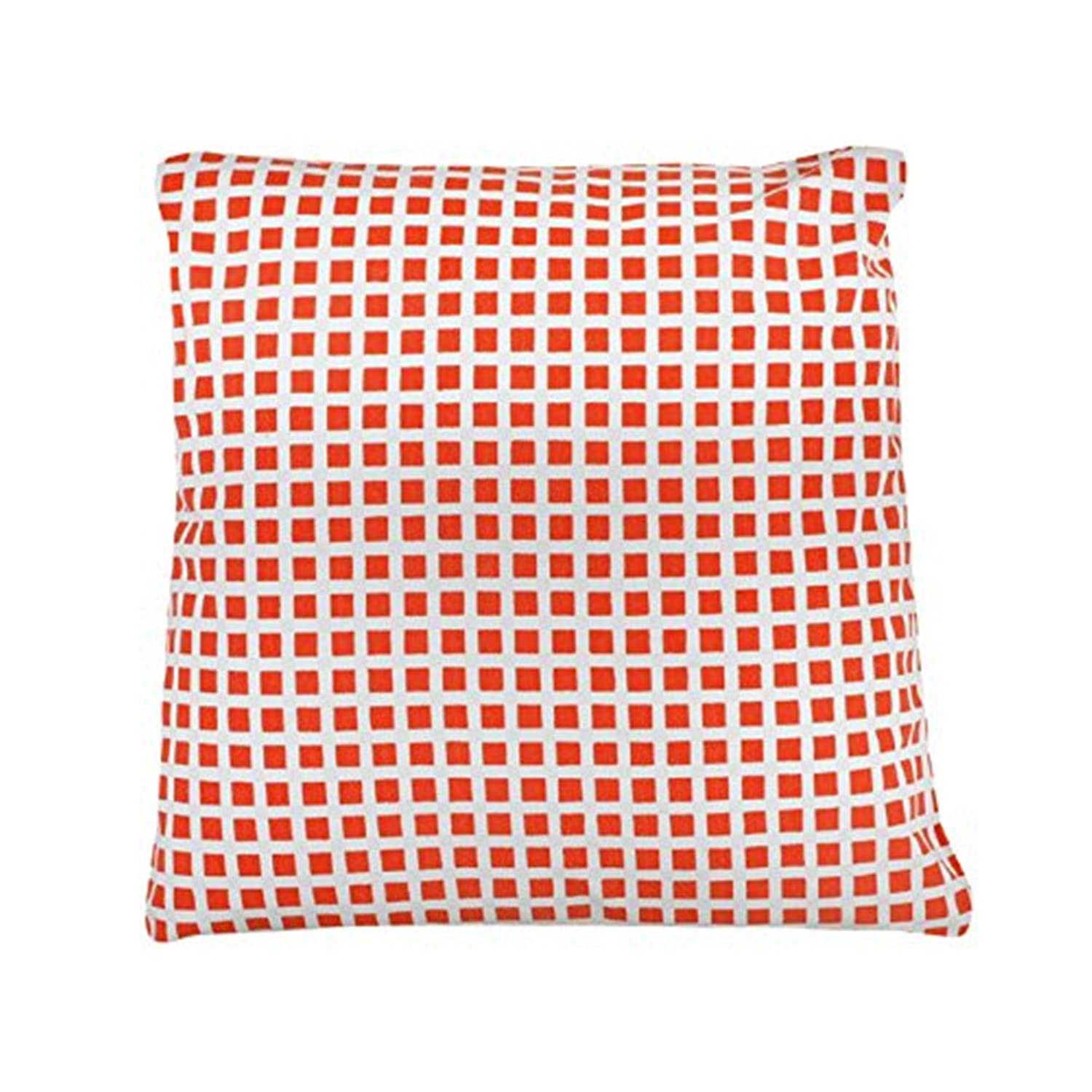 Milton Greens Stars Vera 100% Cotton Throw Pillow, Orange
