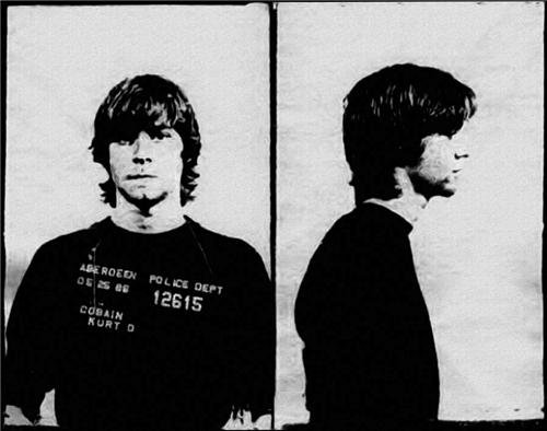 ConversationPrints KURT COBAIN MUG SHOT GLOSSY POSTER PICTURE PHOTO mugshot nirvana rock star