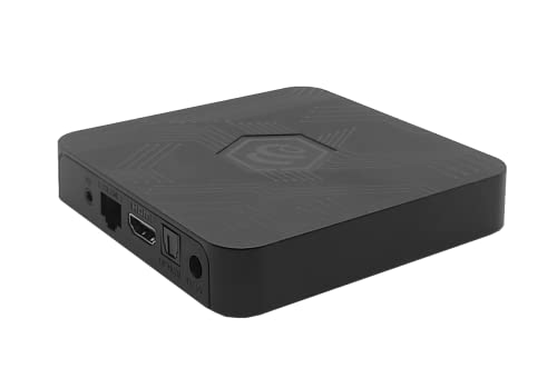 BuzzTV E2 MAX - Optical Audio - Faster Than Ever Before - 4K Ultra HD - 4GB RAM 128GB eMMC- Latest Graphics Processor – Optical Audio - Dual-Band 2X2 WiFi
