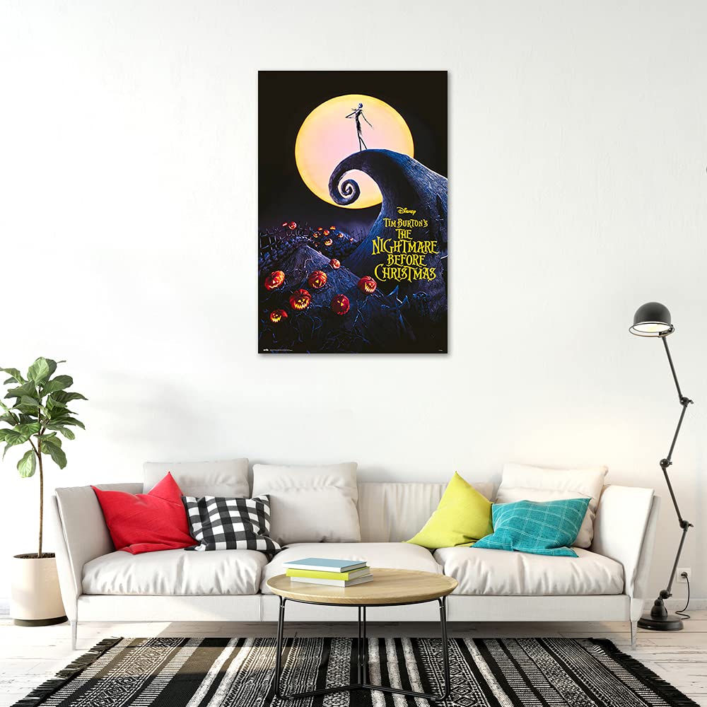 The Nightmare Before Christmas - Movie Poster (Key Art) (Size: 24" x 36")