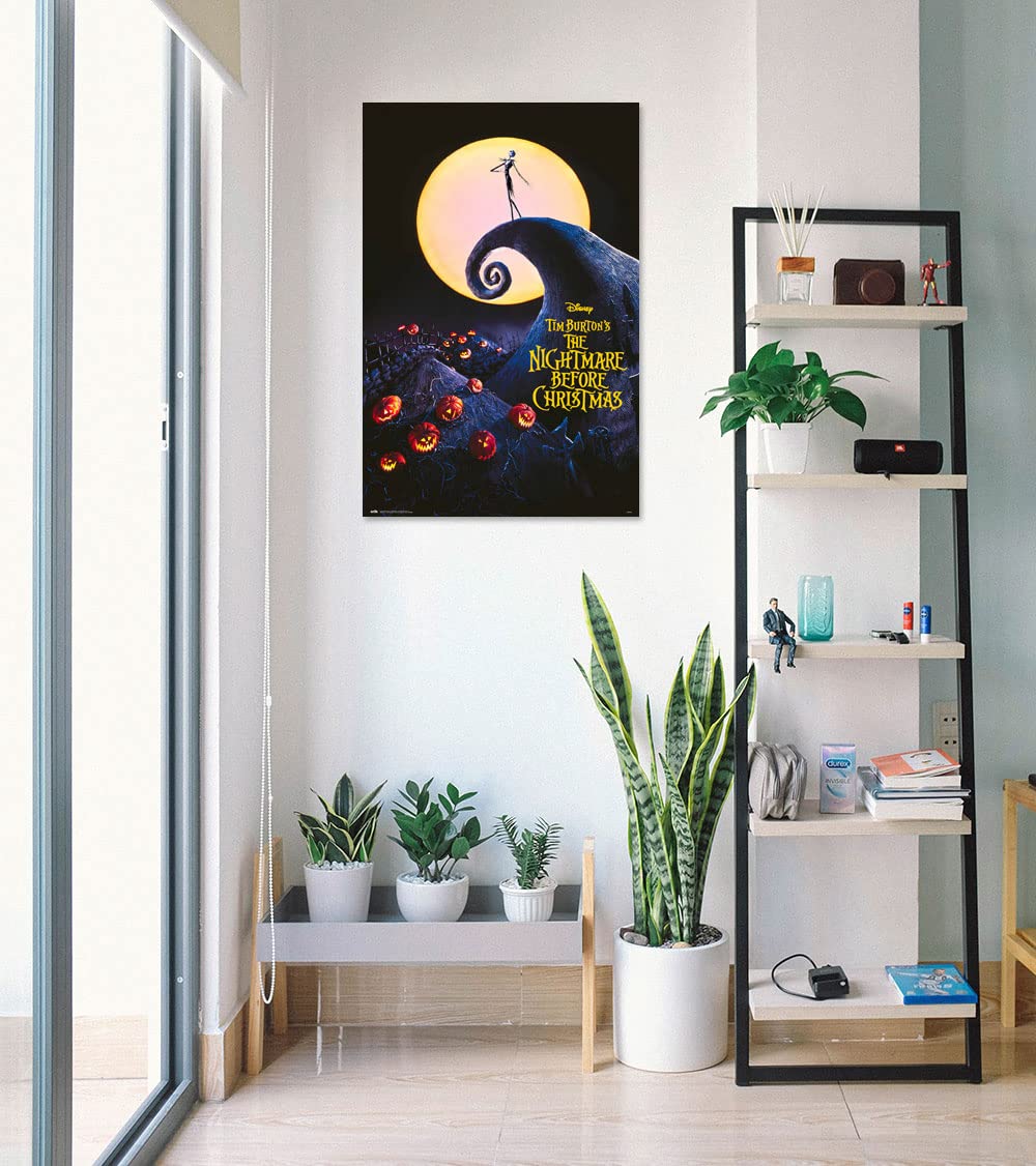The Nightmare Before Christmas - Movie Poster (Key Art) (Size: 24" x 36")