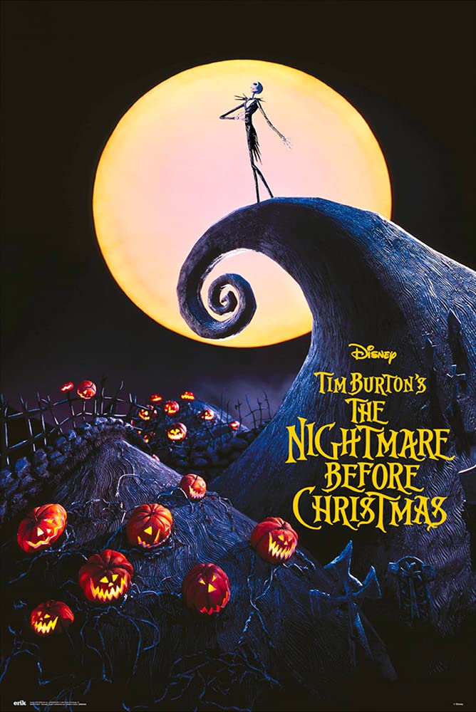 The Nightmare Before Christmas - Movie Poster (Key Art) (Size: 24" x 36")