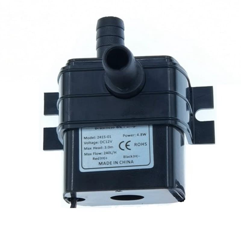 Submersible Sump Pump 4.8W 240L/H DC12V Micro Wiring Water Pump DC 12V Diving Pump 2415-1 Submersible Pool Transfer Pump