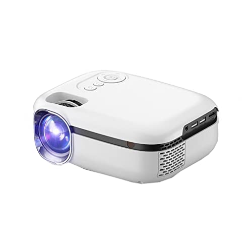 DROOS WiFi Mini Projector Native 720P Smartphone Projector 1080P Video 3D Home Theater Portable Projector (Color : Basic Version, (projectors)