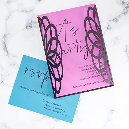 Astrodesigns Crafting Cardstock, 12" x 12", 65 lb/176 gsm, Very Black, 60 Sheets (91523)