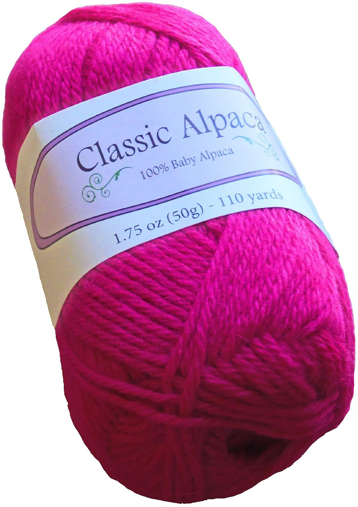 Classic Alpaca 100% Baby Alpaca Yarn #2081 Hot Pink