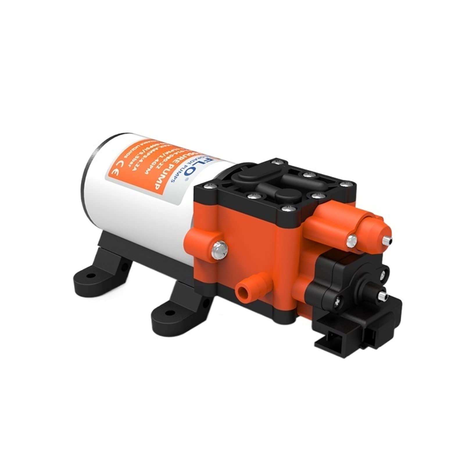 wrtgerht Mini Power Small Pump 100PSI 24V Marine Water Pump Diaphragm Pump Boat Accessories Showers Toilets Water Transfer Motor