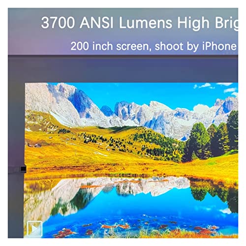 4K Laser Projector Home Theater Short 3D Laser Shock Smart TV Projector (Color : Add 100inch ALR)
