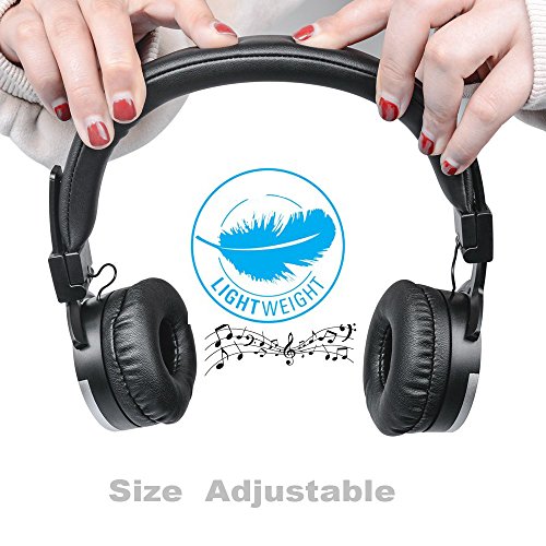 Active Noise Cancelling Headphones for Kids,Alteng Child Travel Foldable Stereo Headset W/Mic and Remote,Tangle-Free 3.5mm Jack, Soft and Smooth Ear Cup(Black)