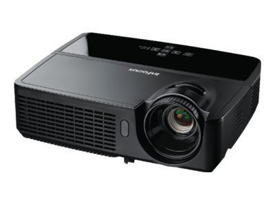 InFocus IN2124 3D Ready DLP Projector HDTV 1024x768 XGA 4000:1 3200 lumens 4:3 HDMI USB VGA Speaker Ethernet