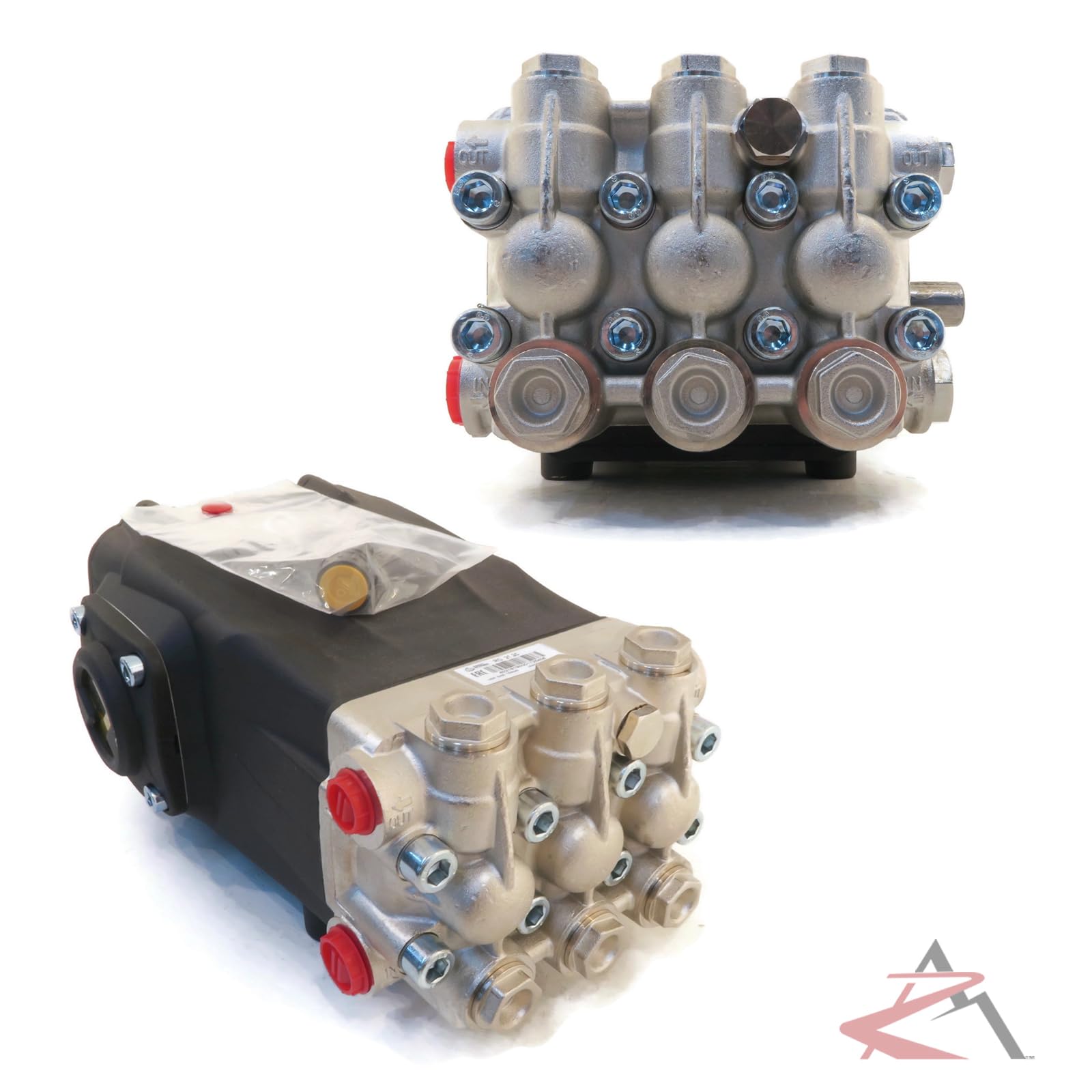 Genuine OEM Annovi Reverberi Horizontal Pump for Pressure Washer for Interpump WS202 Solid Shaft