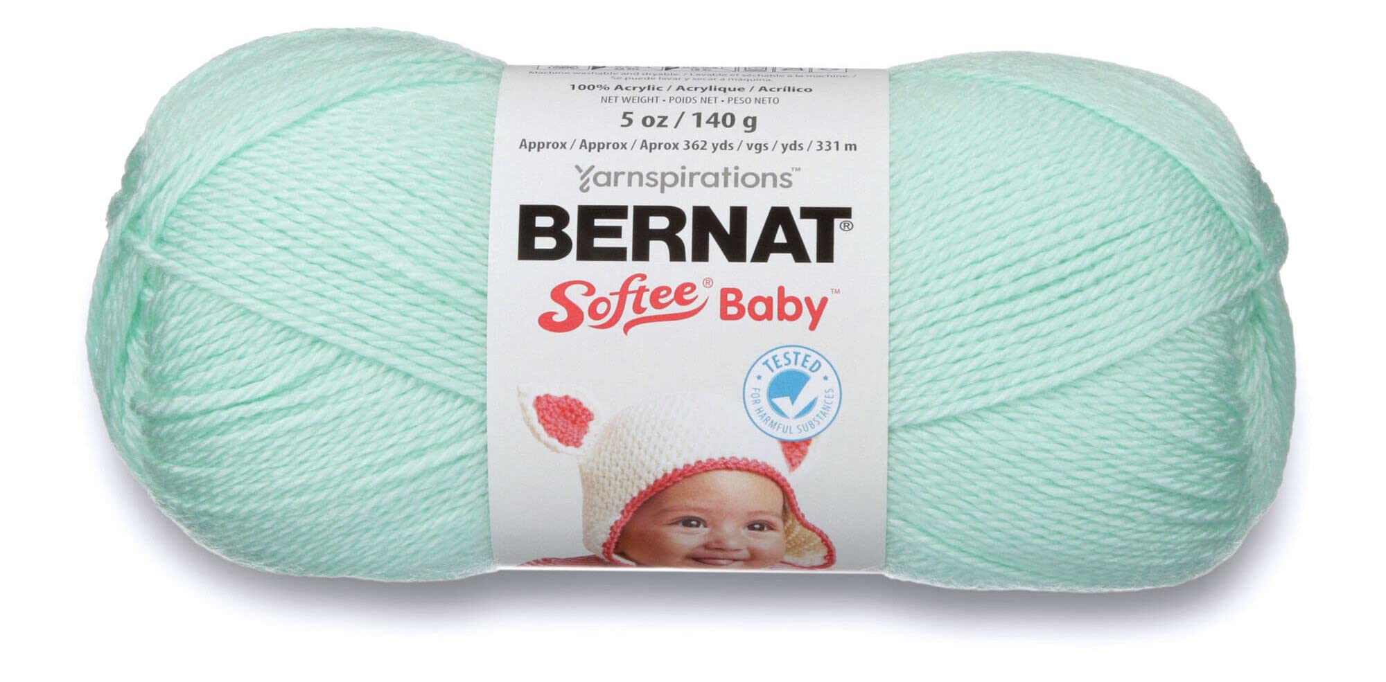 Bernat Softee Baby Yarn - 6 Color Assortment (Mix 1)