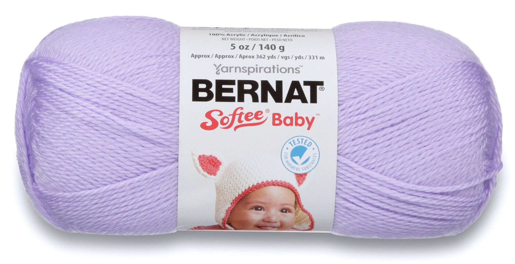 Bernat Softee Baby Yarn - 6 Color Assortment (Mix 1)
