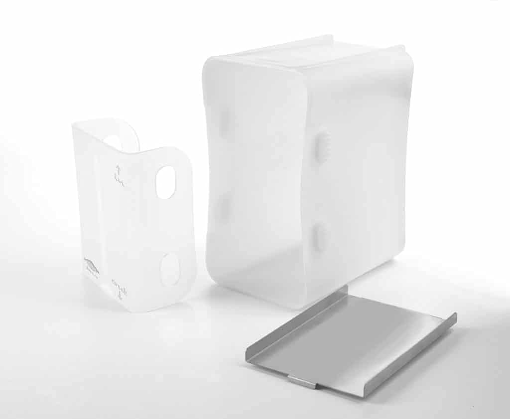 Milkies Freeze Organizer for Breast Milk Storage Bags, Simple Container Storing System for Freezing Breastmilk to Feed Baby, Reusable Accessories, Use with All Milk Bags for Breastmilk Organization