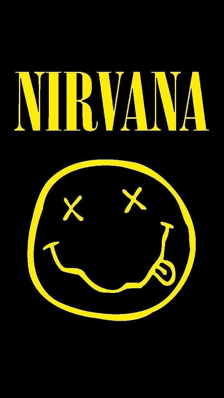 HOLYDAY Nirvana Smiley 12x18 inch Poster Rolled Poster