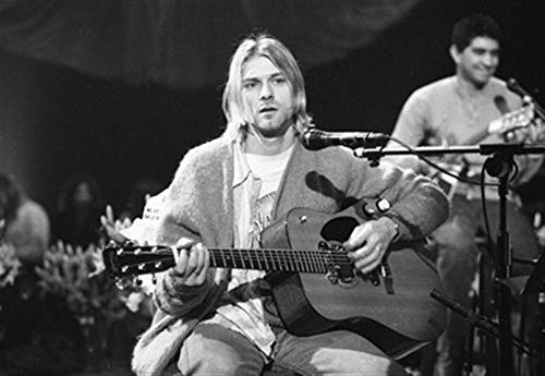 Kurt Cobain - Nirvana Poster 18" X 24" - Kurt Cobain - Nirvana Print