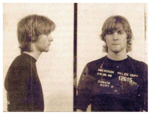 ConversationPrints KURT COBAIN MUGSHOT GLOSSY POSTER PICTURE PHOTO PRINT nirvana curt arrest