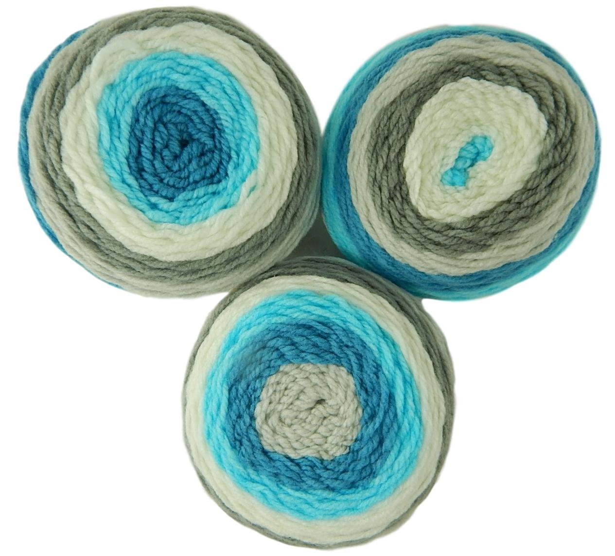 BLU STREAK-YARN BERNAT POP