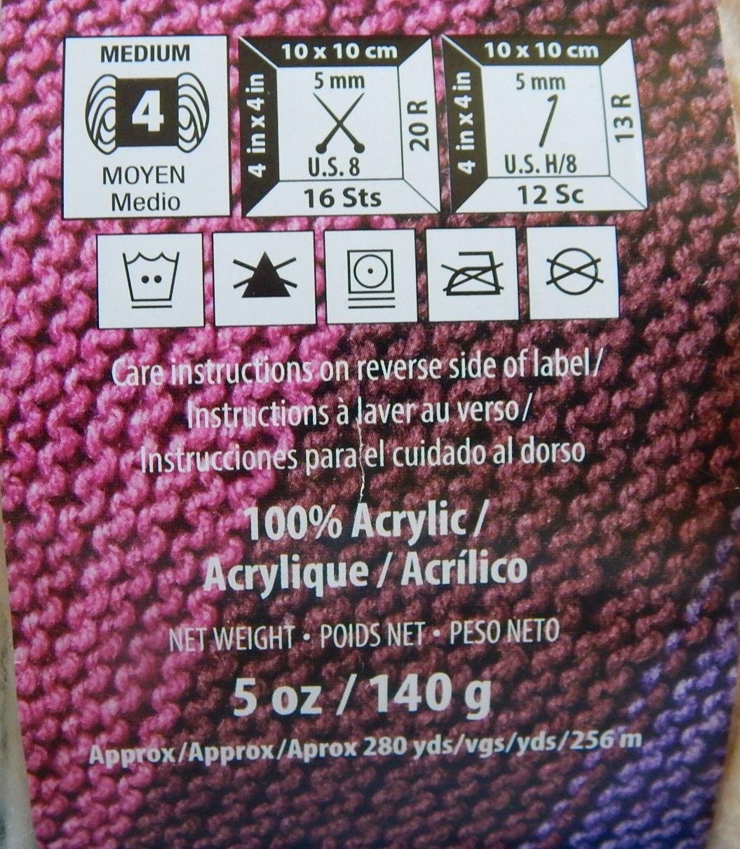 BLU STREAK-YARN BERNAT POP