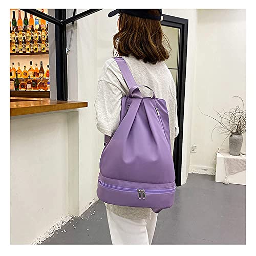 maytopia Gym Backpack for Women with Shoes Compartment & Wet Pocket,Small Workout Water Resistant bag