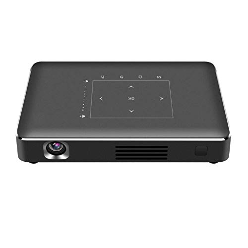 KXDFDC Mini Projector,Intelligent Portable Projector Laptop PC Projectors for Outdoor,4K Decoder