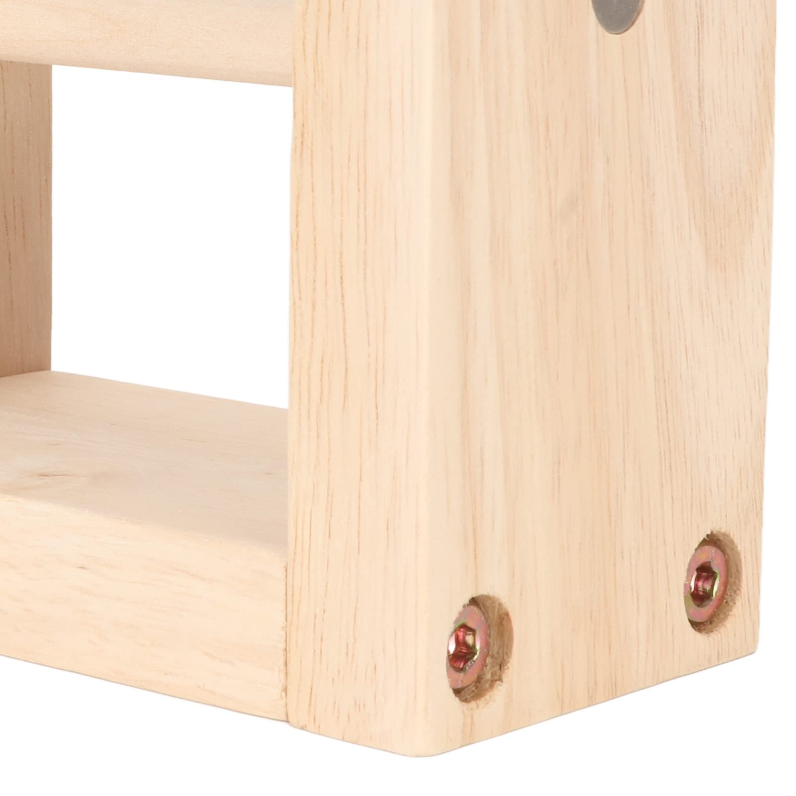 Shipenophy Crochet Yarn Holder, Solidwood Yarn Ball Holder Sturdy Durable Rotatable 5.1in Long Smoothing for Knitting