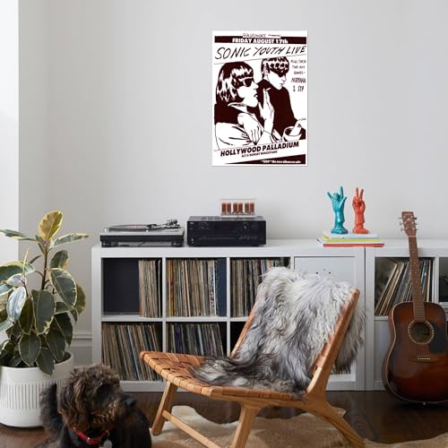 AllPosters Wall Poster Vintage Sonic Youth NIRVANA STP Poster PICTURE, 23x33